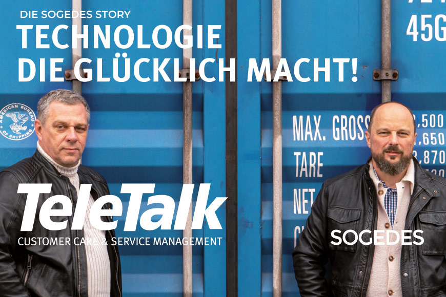 SOGEDES in der TeleTalk Cover Story